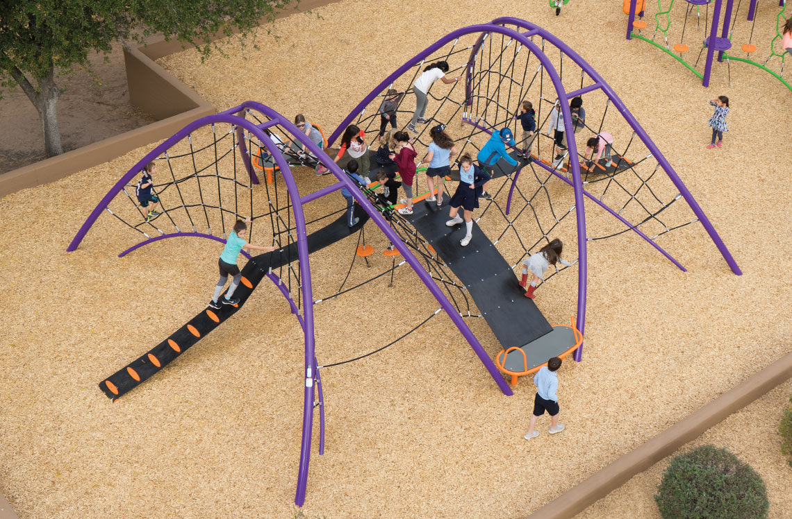 Level X changing the shape of the playground - Snider Recreation - 800. ...